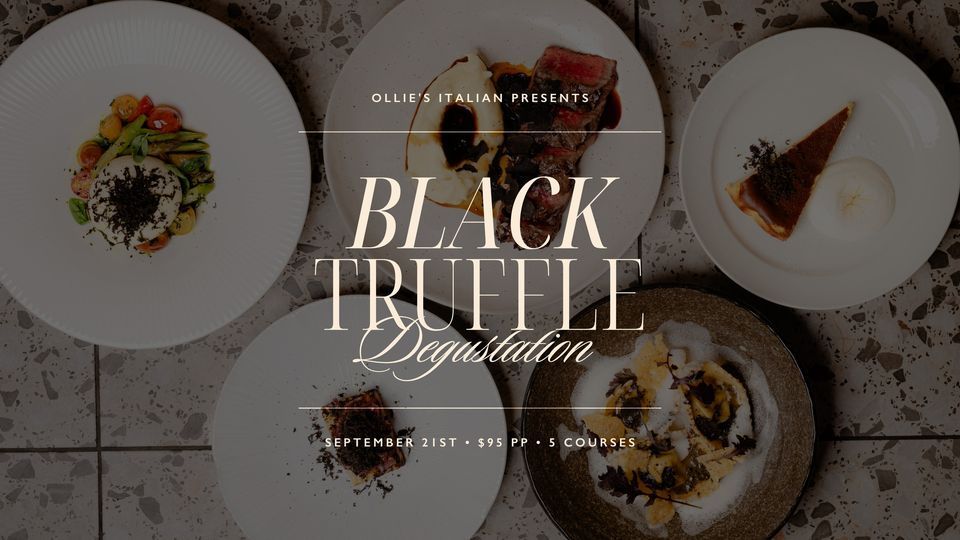 Black Truffle Night, Ollie's Italian, Cairns, 21 September 2023 ...