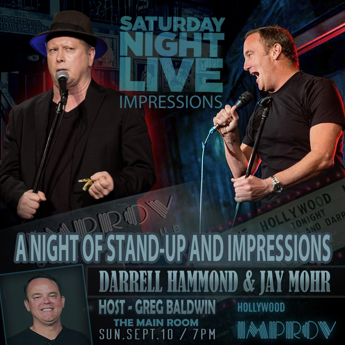 Jay Mohr & Darrell Hammond: A Night Of Impressions, Showroom at South ...