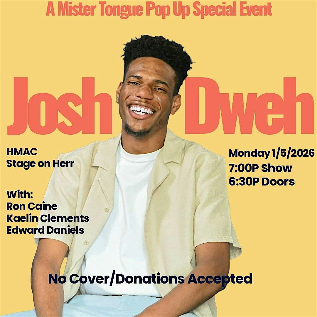 Josh Dweh Live at Stage on Herr, Harrisburg Midtown Arts Center, 5 ...