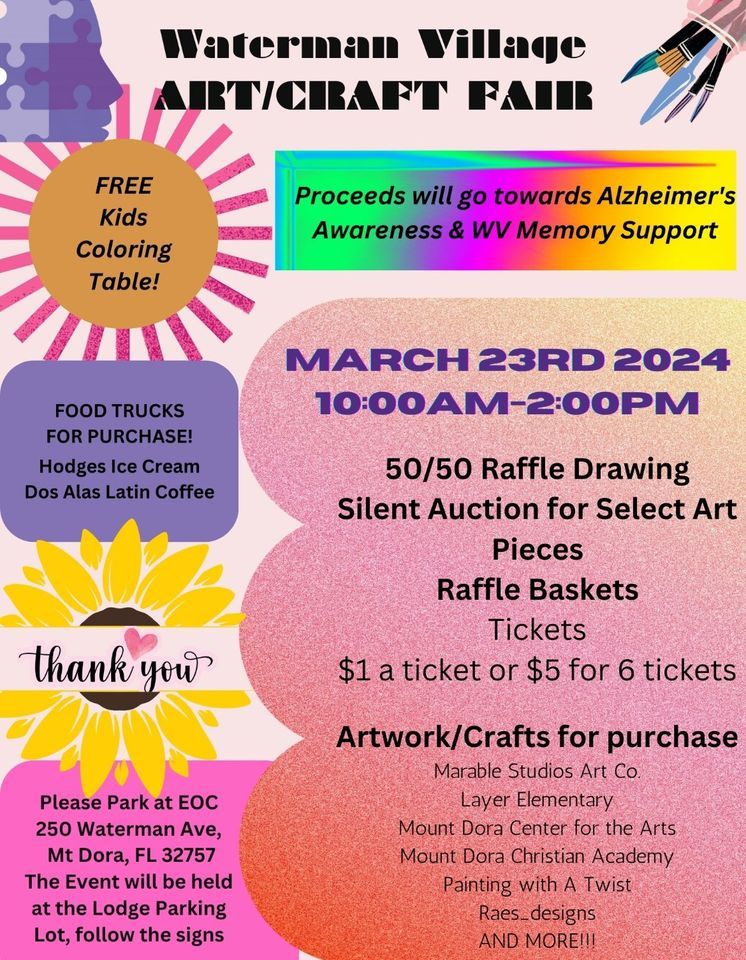 Waterman Village Art/Craft Event, Bridgewater at Waterman Village ...