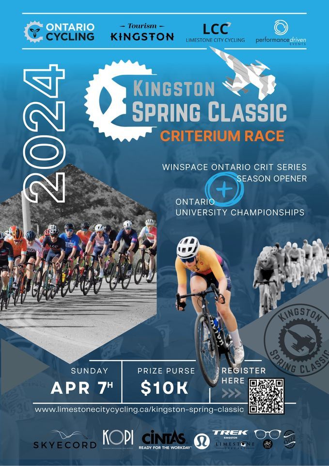 Kingston Spring Classic Criterium Bicycle Race, CFB Kingston, 7 April ...