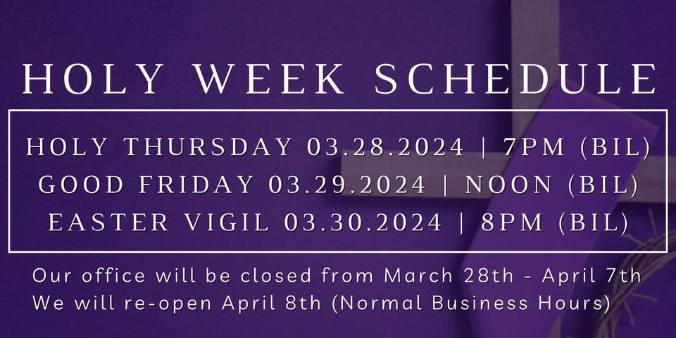 Triduum Services (Holy Week), 3005 W 29th Ave, Denver, CO, United ...