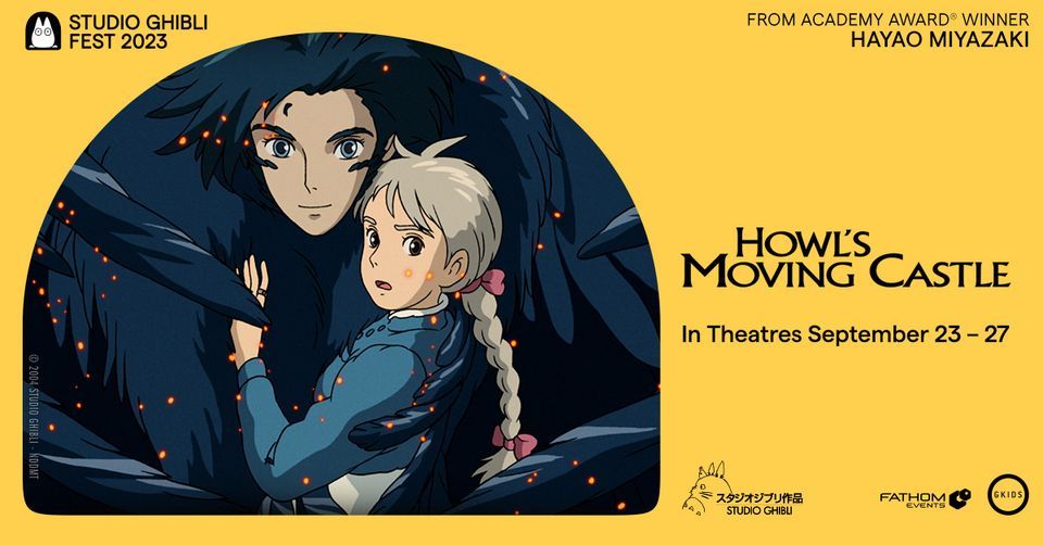 Howls Moving Castle Studio Ghibli Fest 2023 By Fathom Events At Aurora