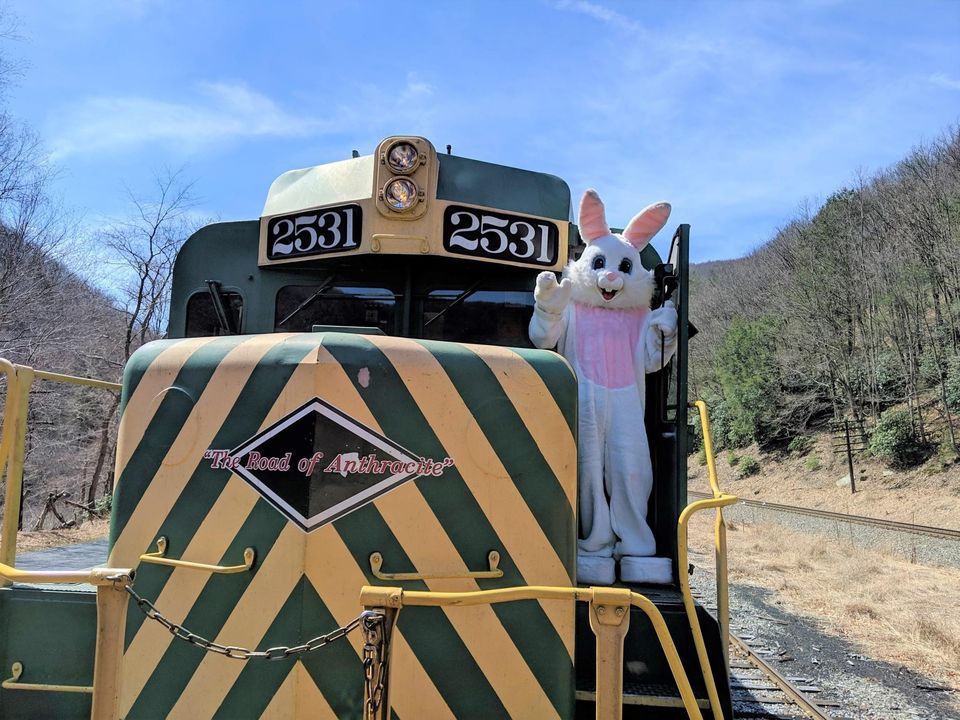 Easter Bunny Train Ride , 1 Susquehanna St, Jim Thorpe, PA, 24 March ...