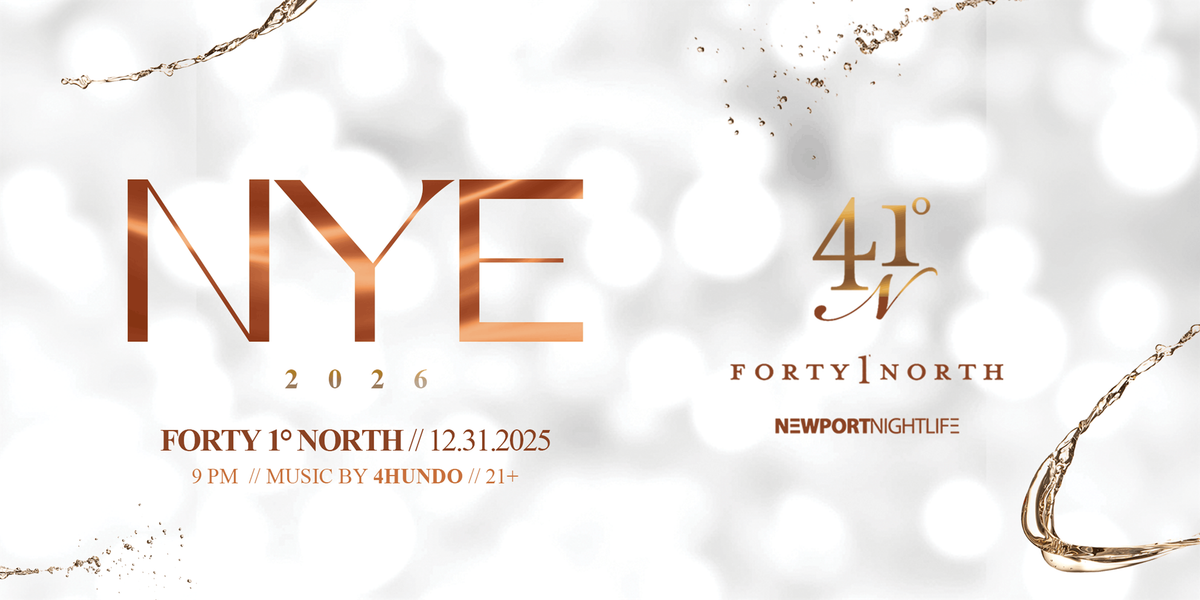 New Years Eve 2026 · Midnight at Forty 1° North, Forty 1° North ...