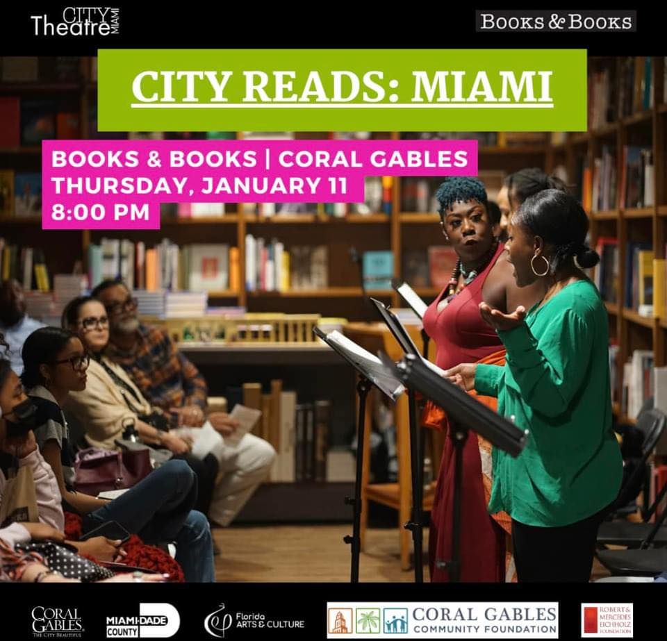 City Reads: Magic City, Books & Books, Coral Gables, 11 January 2024 ...