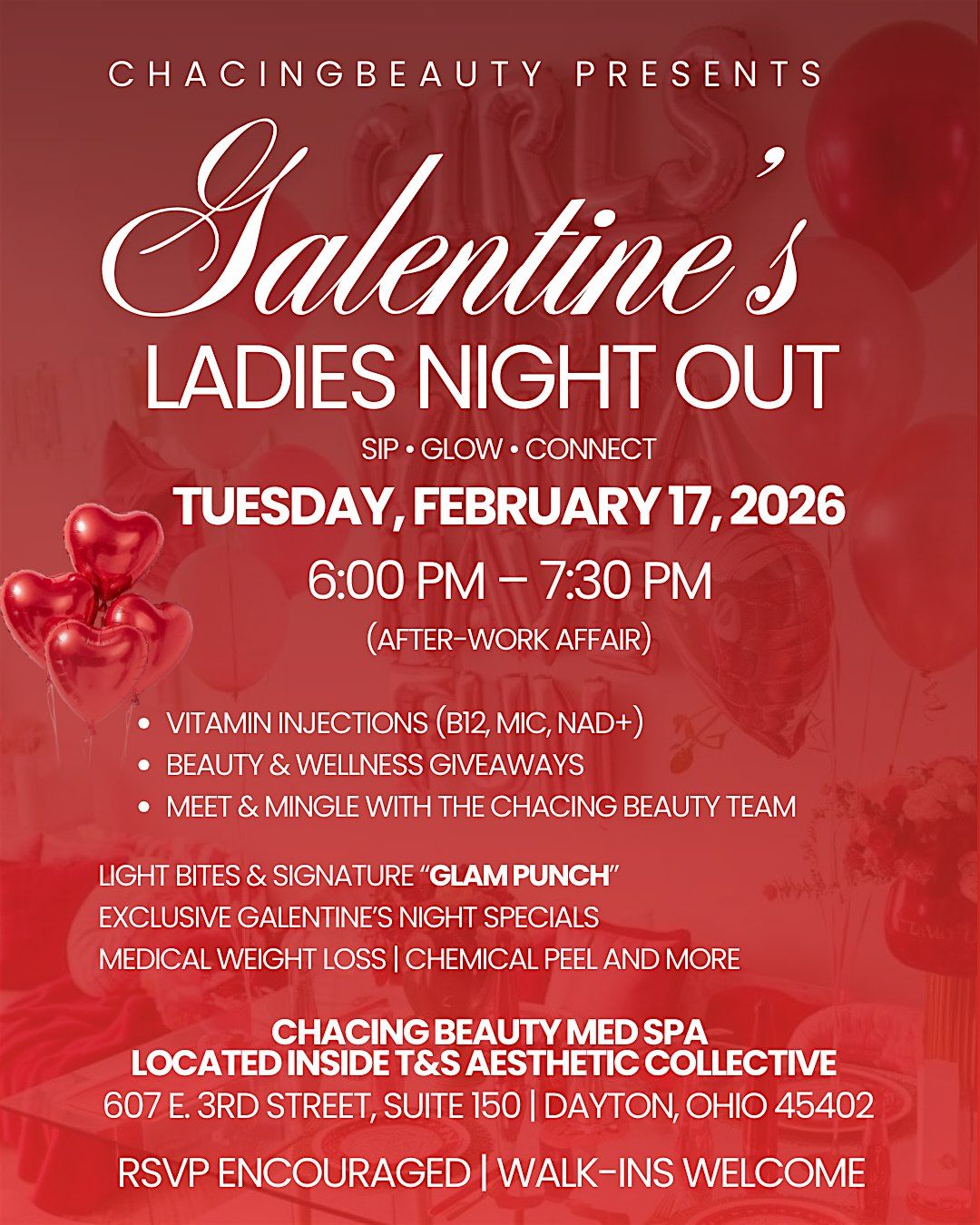 GALENTINES- LADIES NIGHT OUT, 607 E 3rd St, Dayton, 17 February 2026 ...