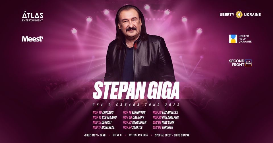 Stepan Giga - Seattle - USA & Canada 2023, Club Sur, Bellevue, November ...