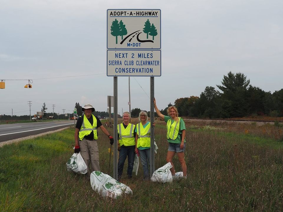 Adopt A Highway roadside clean-up, McDonald's (Mancelona, MI), 27 April ...