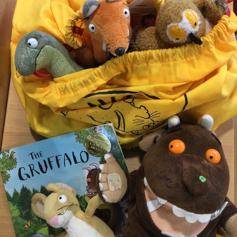 Gruffalo Explore a Story, Brixworth Library, Northampton, January 30 ...