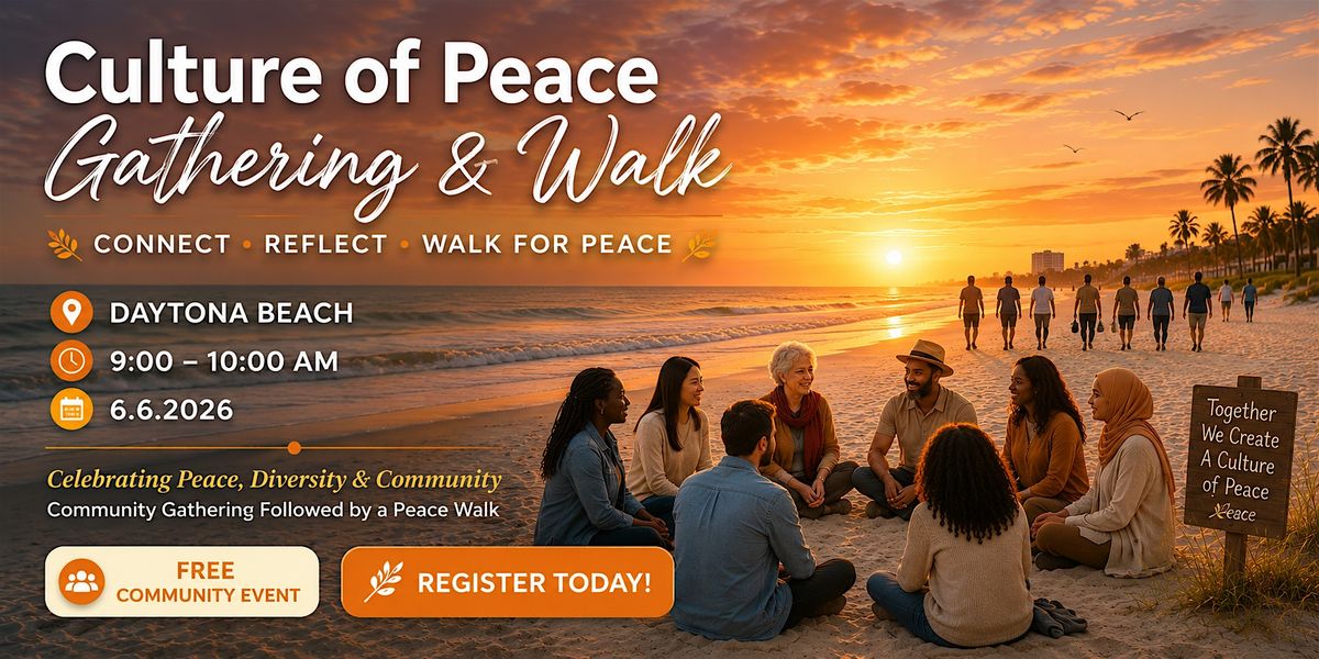 Culture of Peace Walkathon — Daytona Beach, Sun Splash Park, Daytona ...