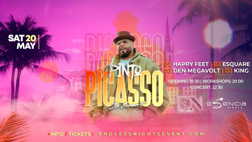 Pinto Picasso Live in Stockholm - Saturday 20th May ...