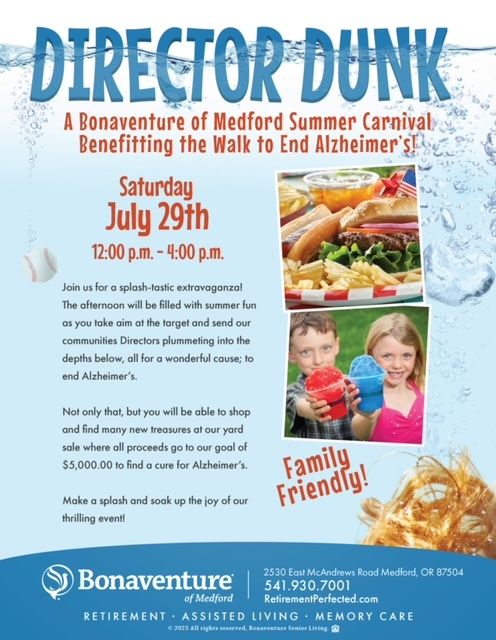 Dunk a Director with Yard Sale and Silent Auction, Bonaventure of ...