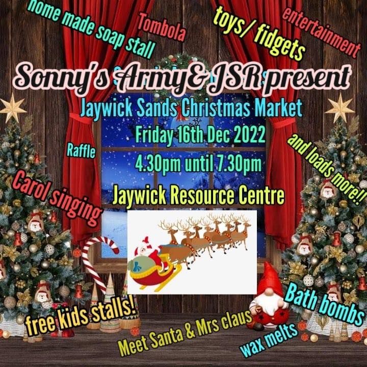 Sonny’s Army and JSR present Jaywick Sands & West clacton Christmas ...