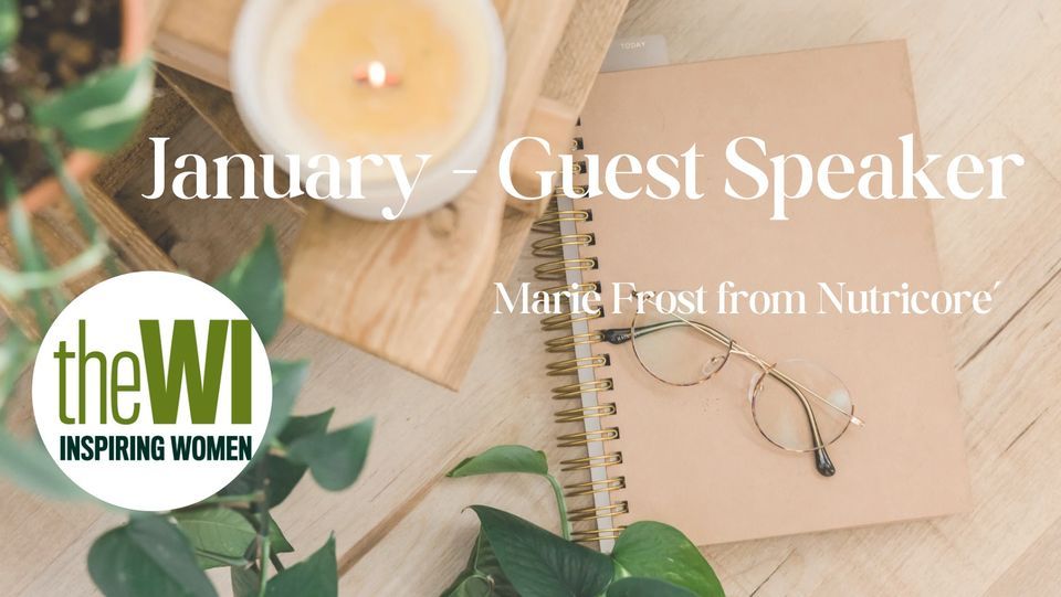 Terling WI - January 2024 meeting - Guest Speaker Marie Frost, Terling ...