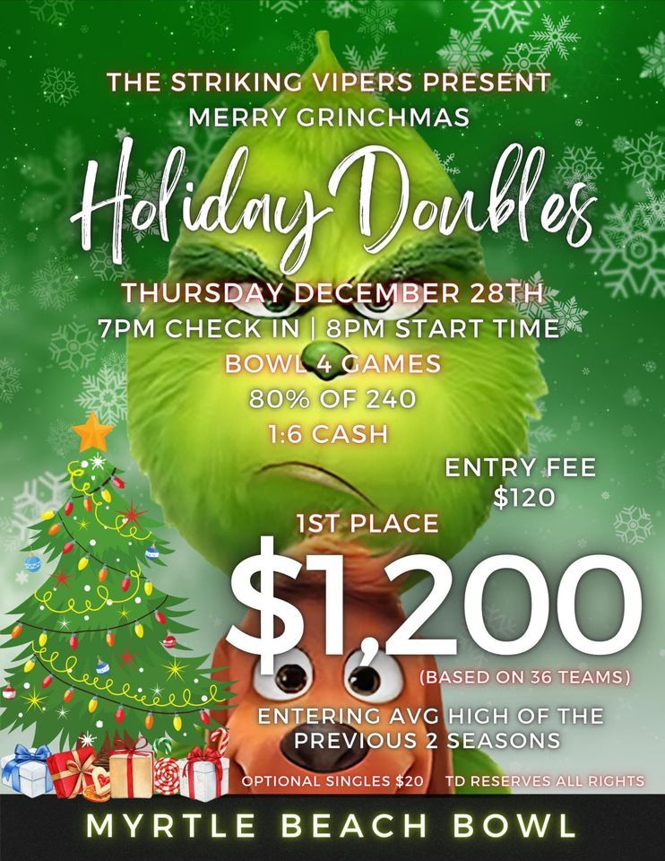Striking Vipers Holiday Doubles, Myrtle Beach Bowl, 28 December 2023 ...