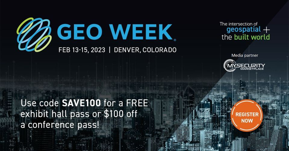 Geo Week 2023, Colorado Convention Center, Denver, 13 February to 15 ...