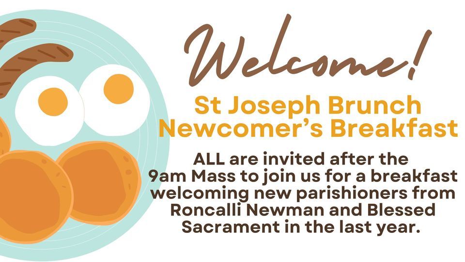 St. Joseph Newcomers Brunch!, Blessed Sacrament Parish, La Crosse, 17 ...