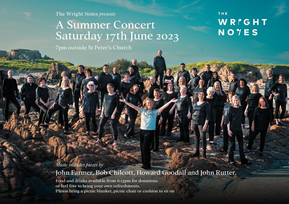 The Wright Notes - A Summer Concert, St. Peter's Church Guernsey, St ...