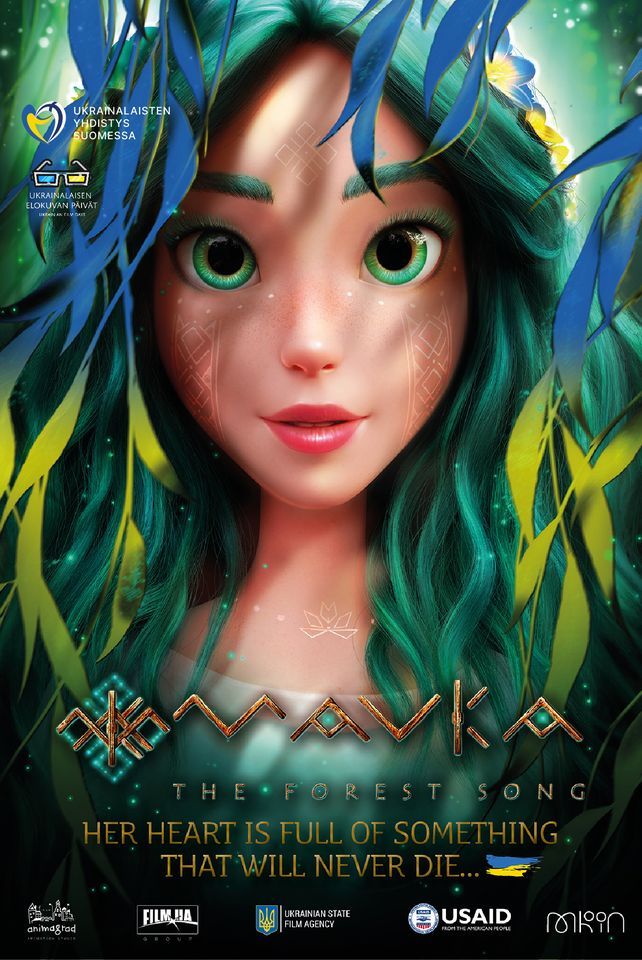 Ukrainian Film Days 2023: animation Mavka. The Forest Song, Finnkino ...