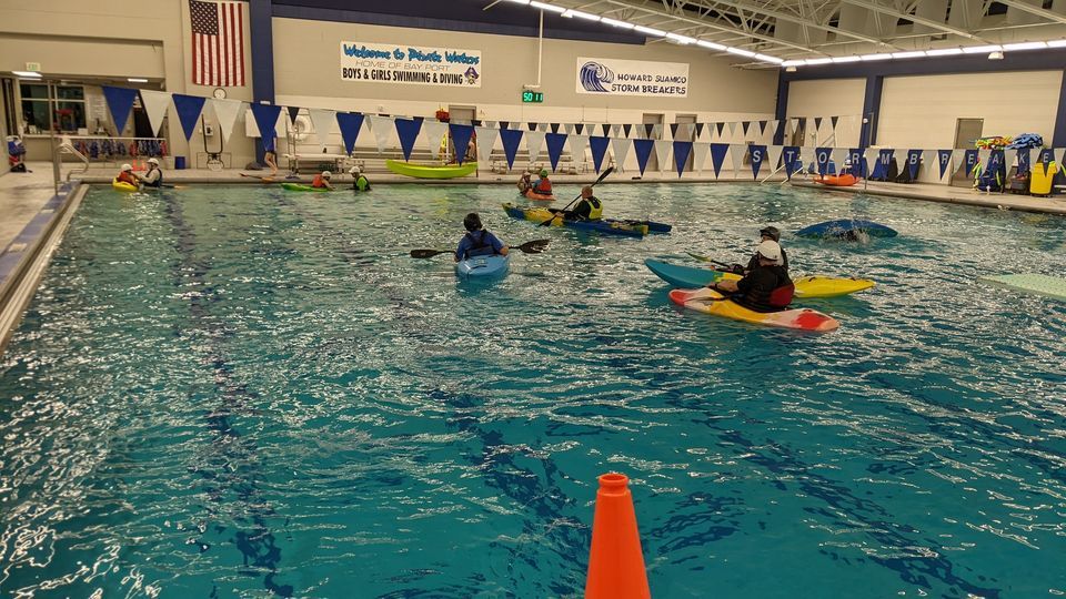 Pool session, Howard Suamico Pool, Green Bay, 11 February 2024 ...