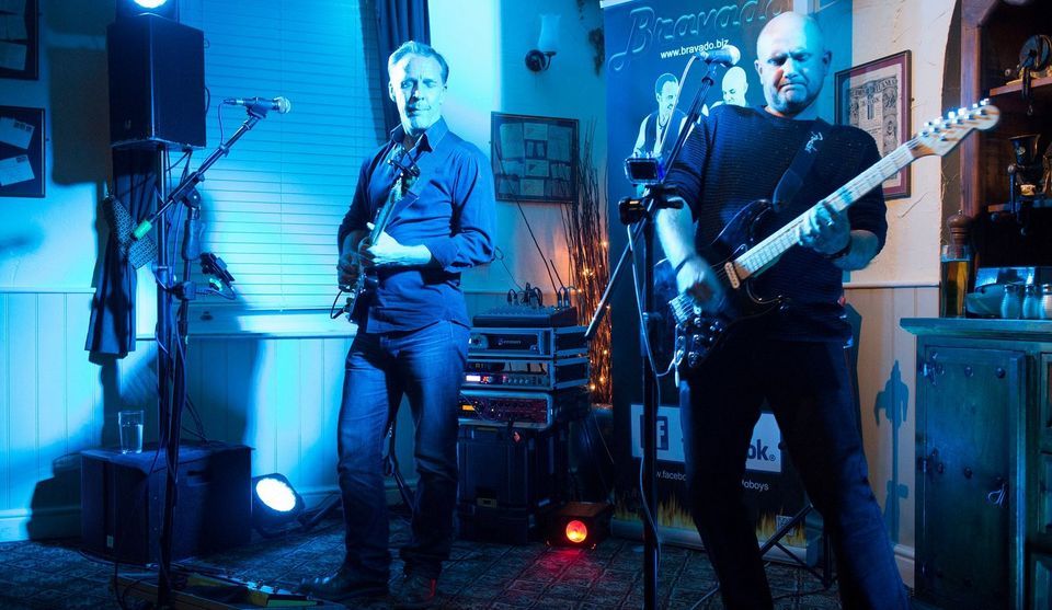 Bravado duo, Walderslade Working Men's Club, Chatham, April 6 2024 ...
