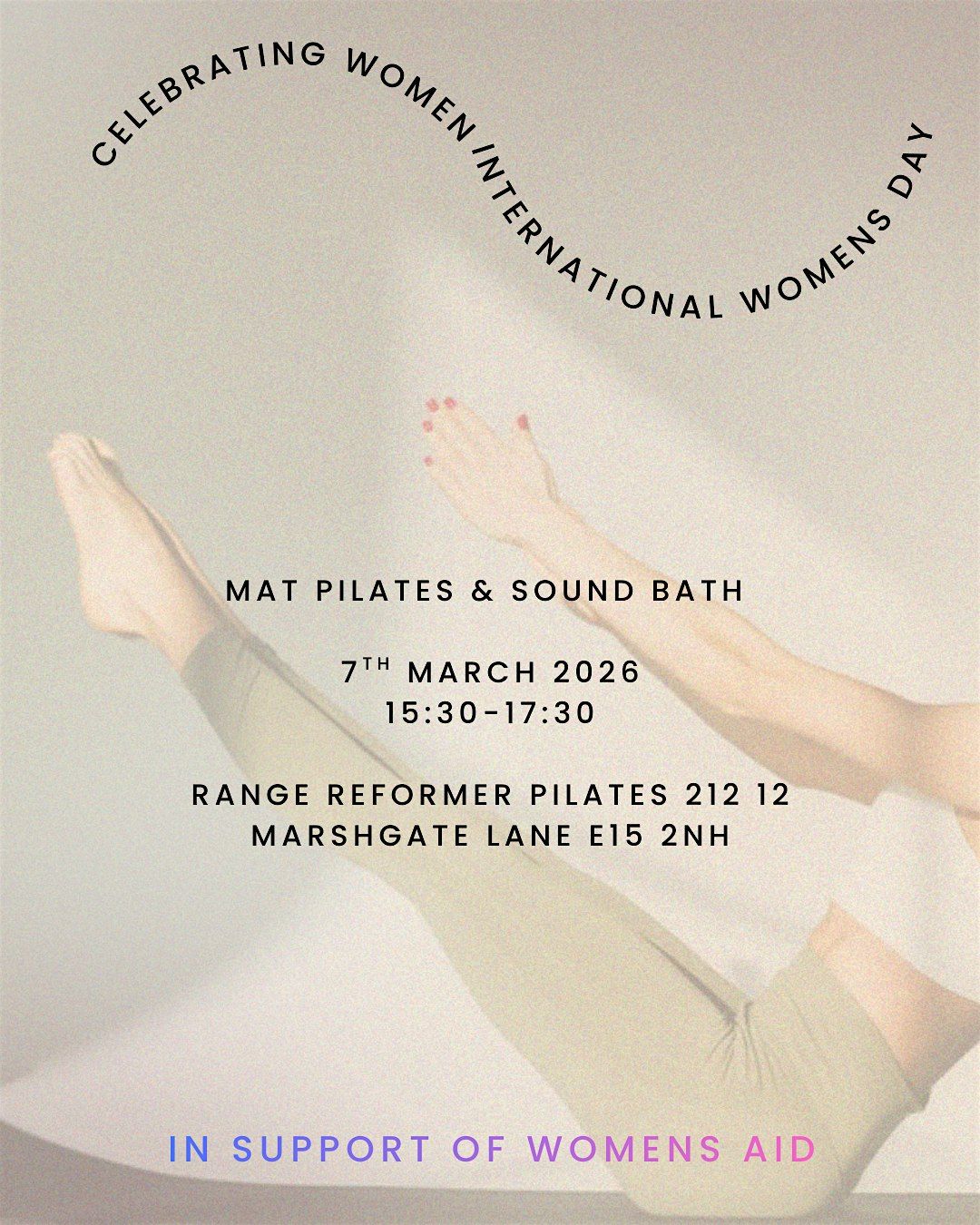 Mat Pilates Flow & Sound: A Women’s Celebration, Range Reformer Pilates ...