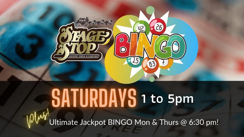 Saturday Bingo, Stage Stop Saloon & Grill, Mandan, 16 March 2024 ...