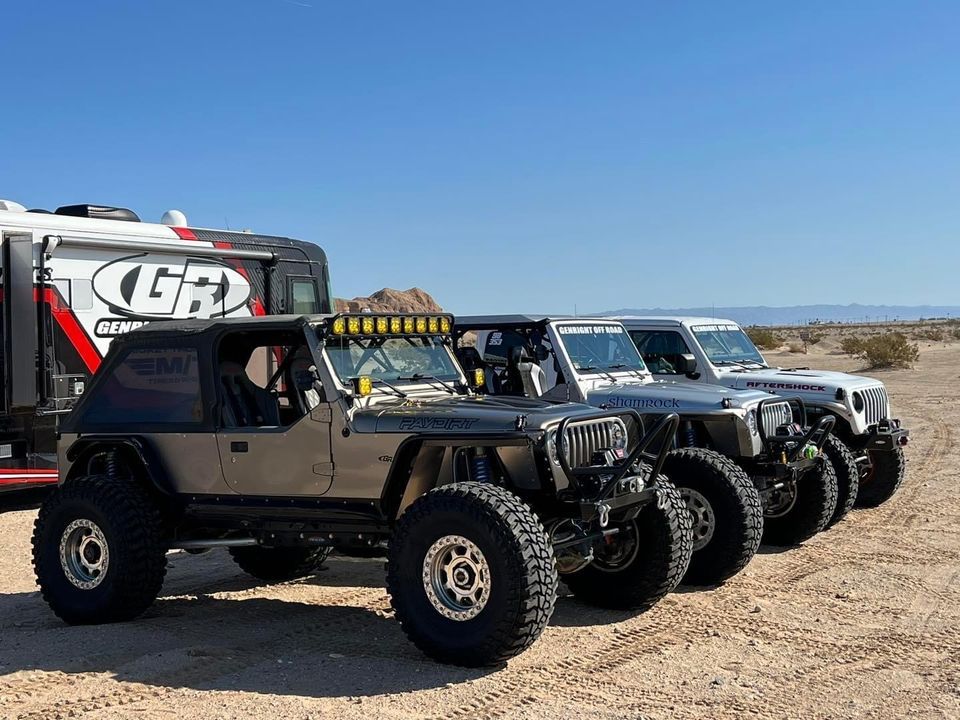 GenRight & Mickey Thompson 4x4 Night San Diego, Parking Lot near CVS ...