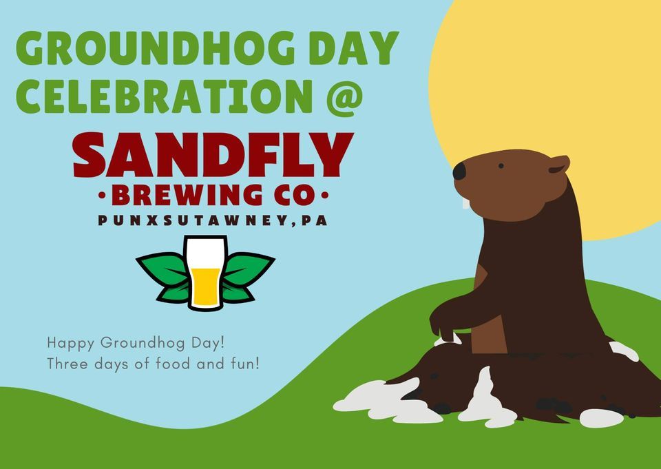 Groundhog Day Celebrations, Sandfly Brewing Company, Punxsutawney ...