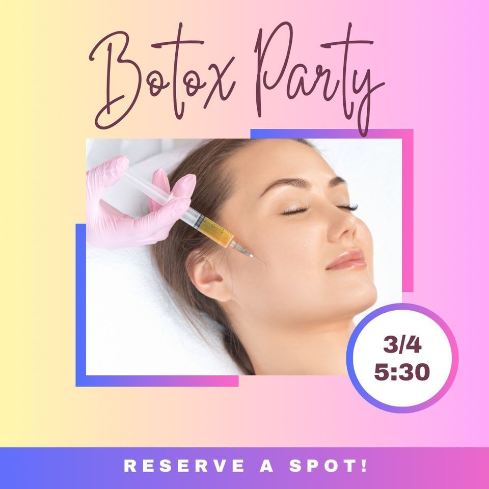 Botox party , The Shop, Lakeport, 4 March 2024 | AllEvents.in