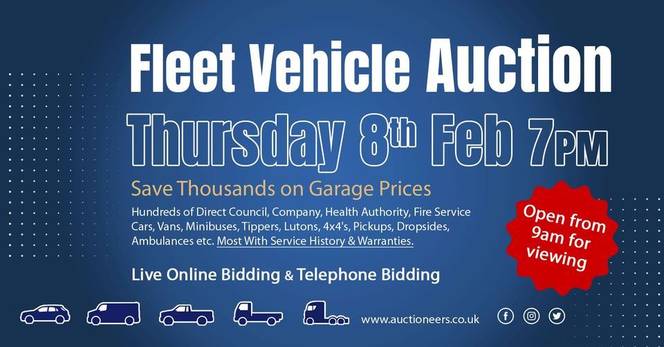 Live Car, Van & 4x4 Auction, Merthyr Motor Auctions, Merthyr Tydfil, 8 ...