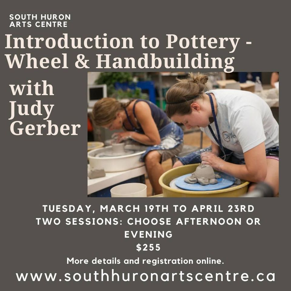 Introduction to Pottery - Wheel & Handbuilding with Judy Gerber Age 15 ...