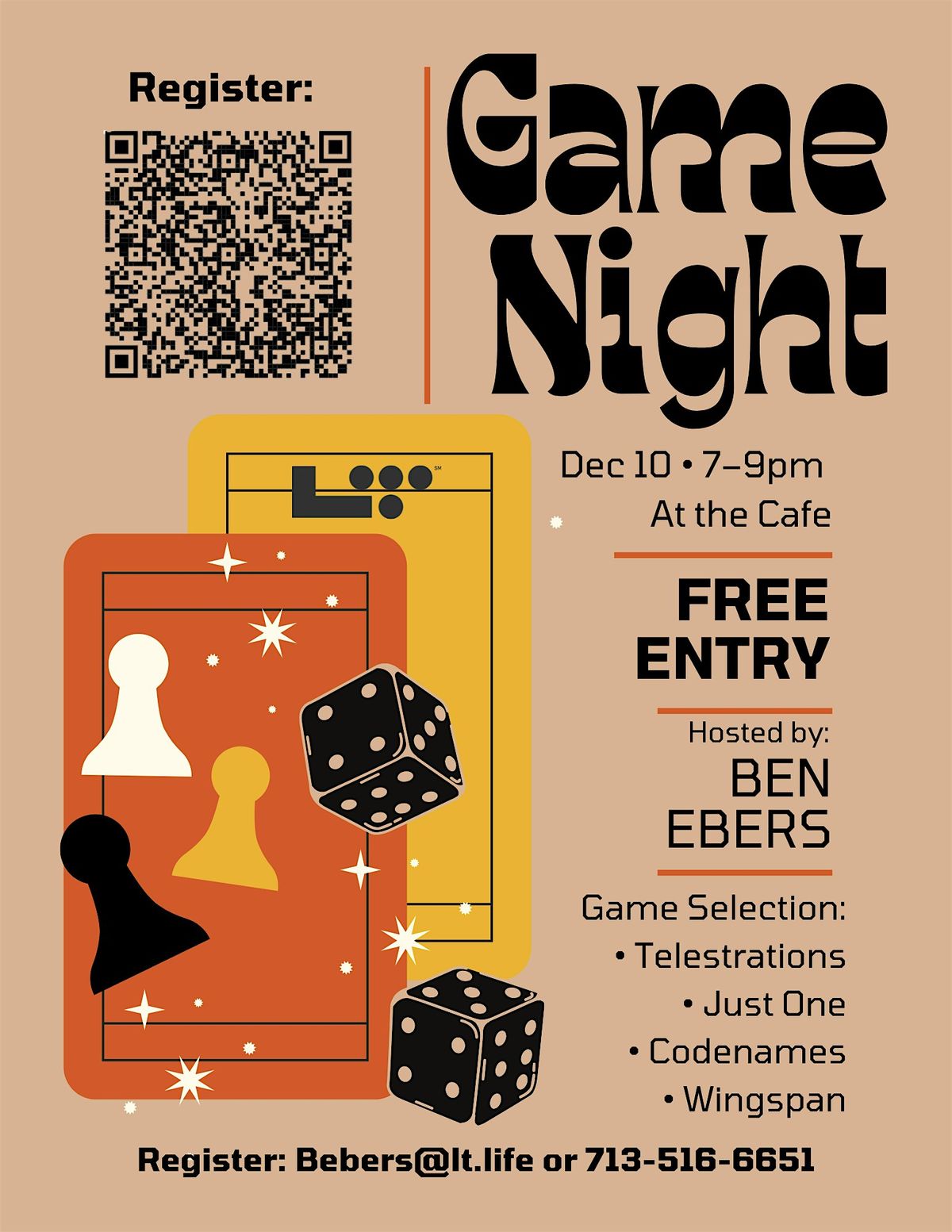 Galleria Game Night #3, Life Time, Houston, 7 January 2026 | AllEvents