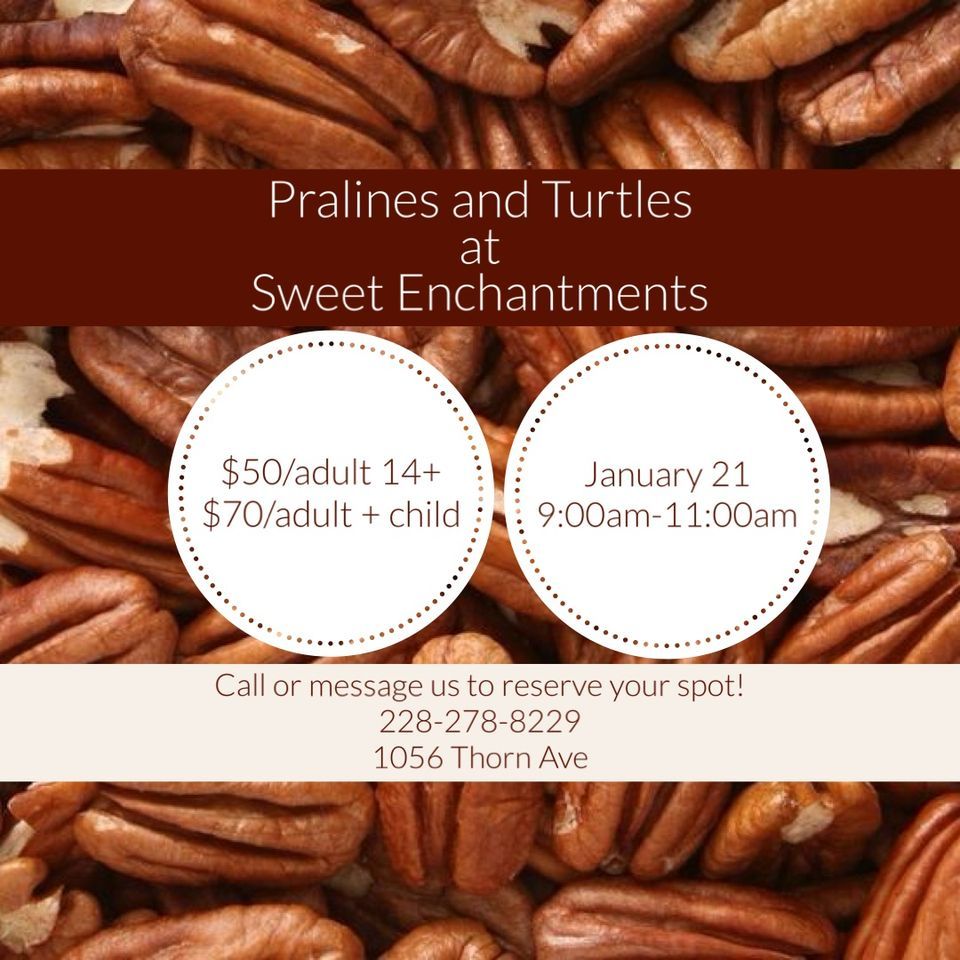 Pralines & Turtles, Sweet Enchantments, Ocean Springs, 21 January 2024 ...