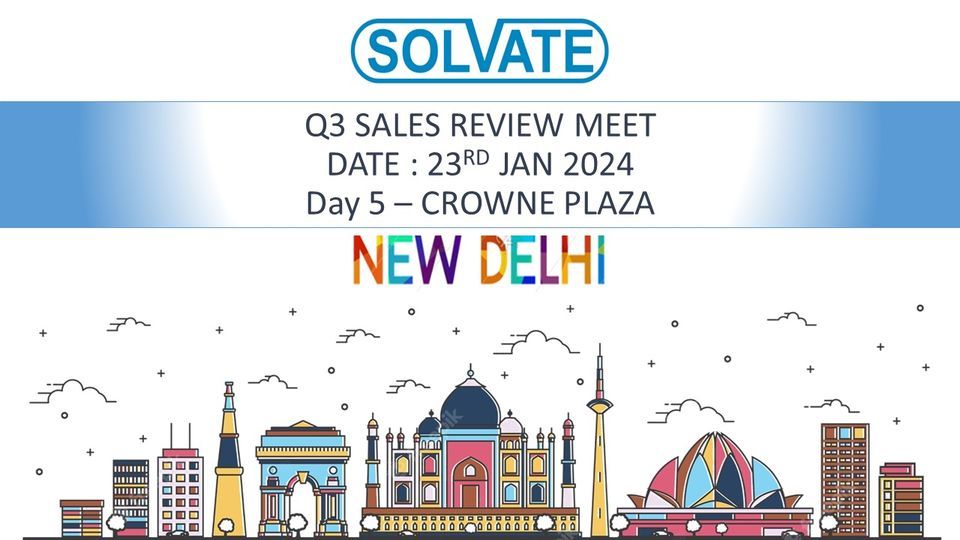 3rd Quarter Sales Meet : 2023-‘24 FY : Day-5 : DELHI, Crowne Plaza New ...