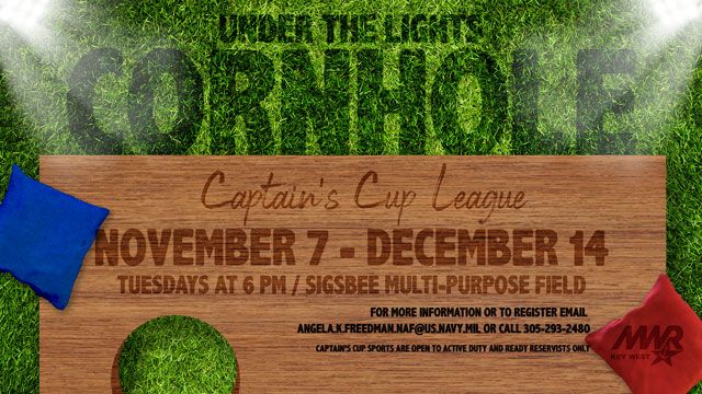 Captains Cup Cornhole League, Sigsbee Park, Key West, November 7 2023 ...