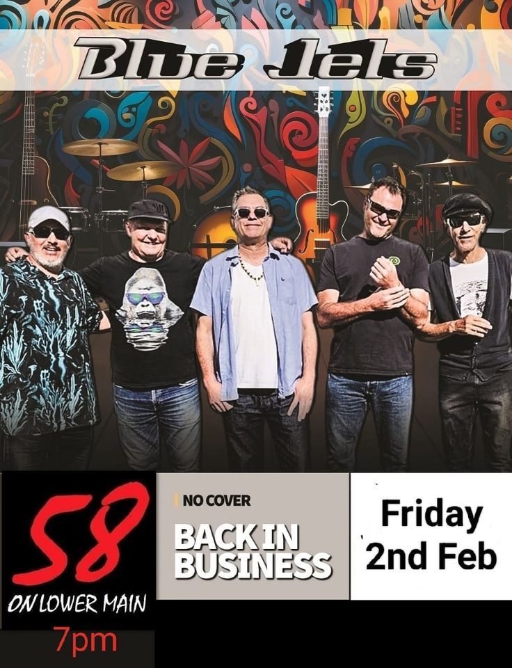 The Blue Jets , 58 On Lower Main, Cape Town, February 2 2024 | AllEvents.in