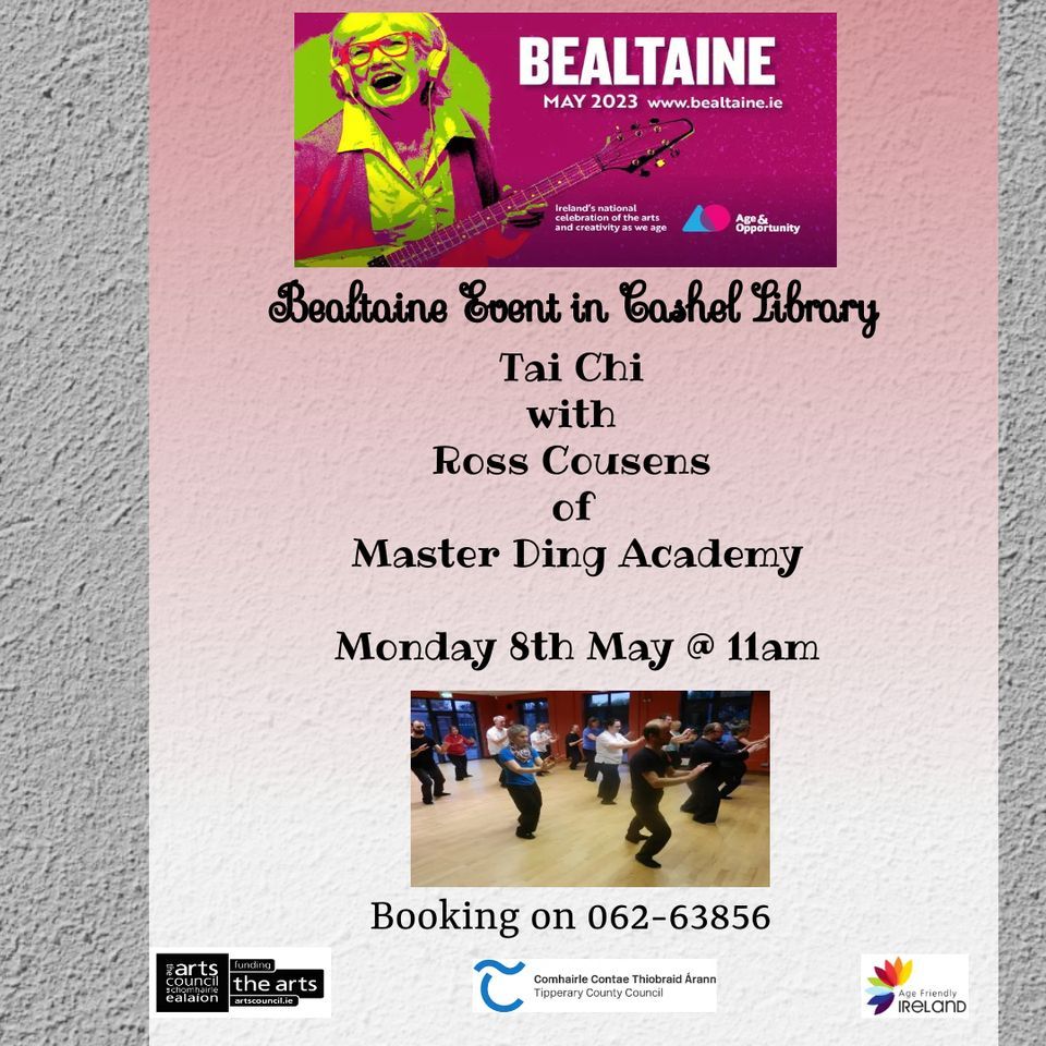 Ta Chi Taster Workshop with Ross Cousens of Master DIng Academy, Cashel ...