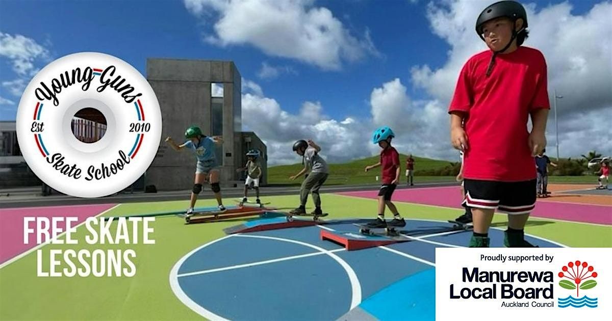 FREE Young Guns Winter Skate School- Clendon Skate Park - 7 Jun 2026 ...