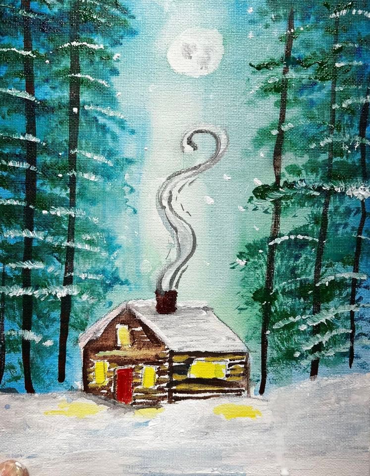 Cozy cabin BYOB, Uncle Dave's Art Studio, Lower Burrell, January 27 2024 | AllEvents.in
