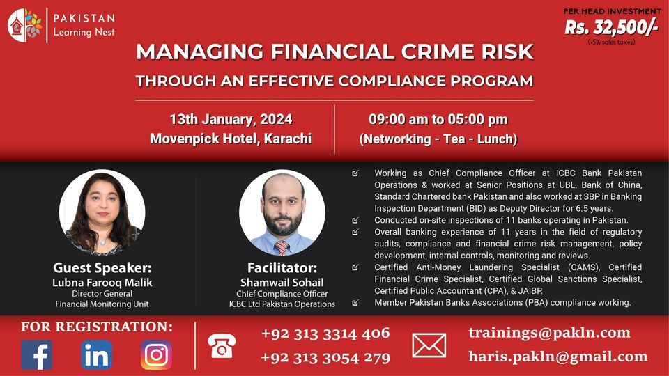 Managing Financial Crime Risk Through An Effective Compliance Program ...