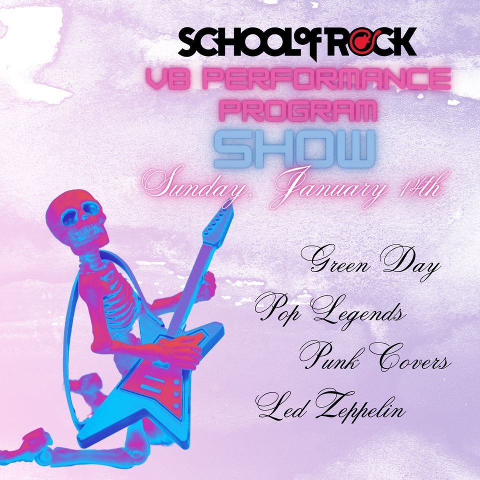 School of Rock VB Performance Program Show , The Bunker Brewpub ...