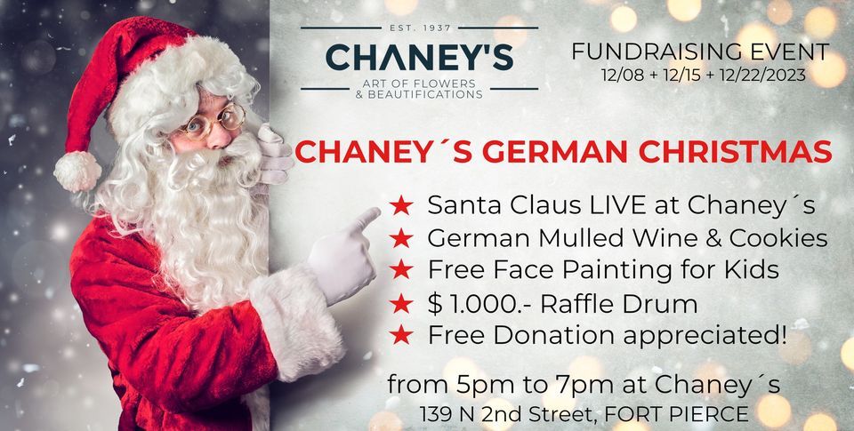 CHANEY´S GERMAN CHRISTMAS Fort Pierce, Chaney's Art of Flowers, Port ...
