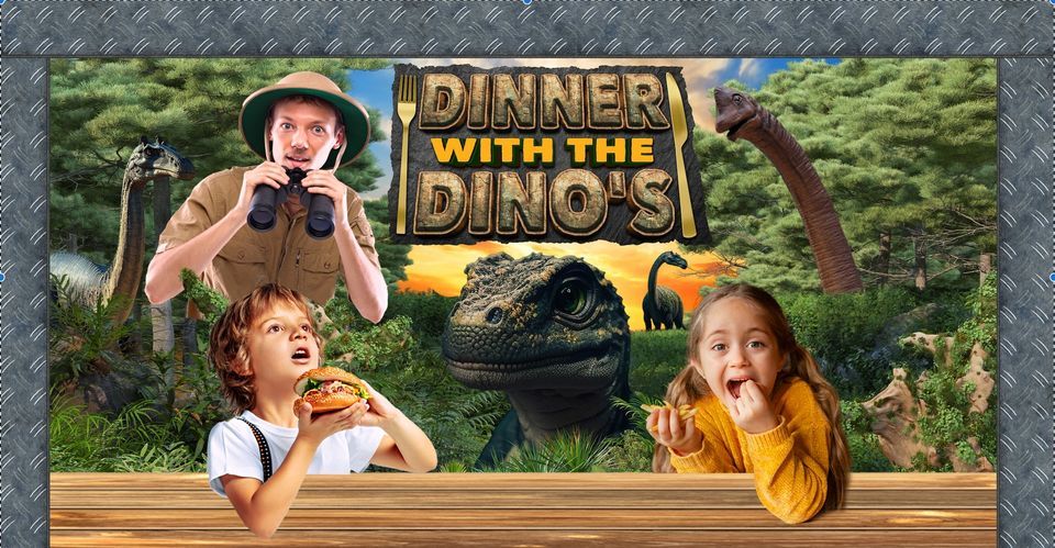 Dinner with the Dinos, Mead Open Farm, Leighton Buzzard, 29 May 2023 ...