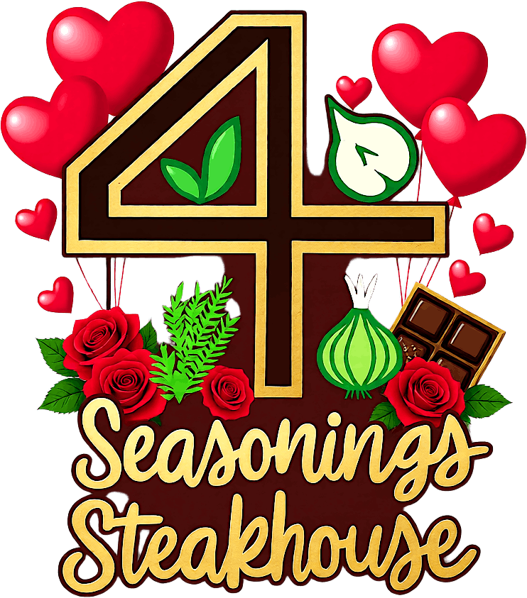 Dine 4 Valentine, The Four Seasonings Steakhouse, Antioch, 14 February ...