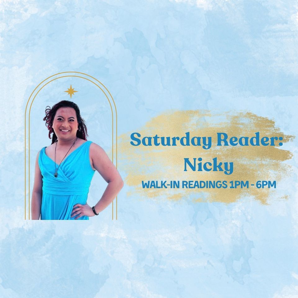 Saturday Reader: Nicky, Shadow and Soul Emporium Manchester, 8 July ...