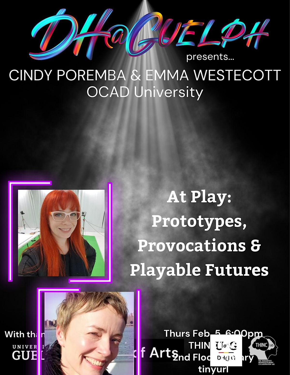 DH@Guelph presents... Cindy Poremba and Emma Westecott on "At Play ...