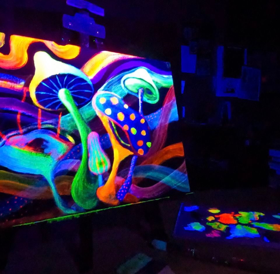 UV Painting Workshop - Psychedelia, 10 Tariff Street,Manchester,M1 2FF ...