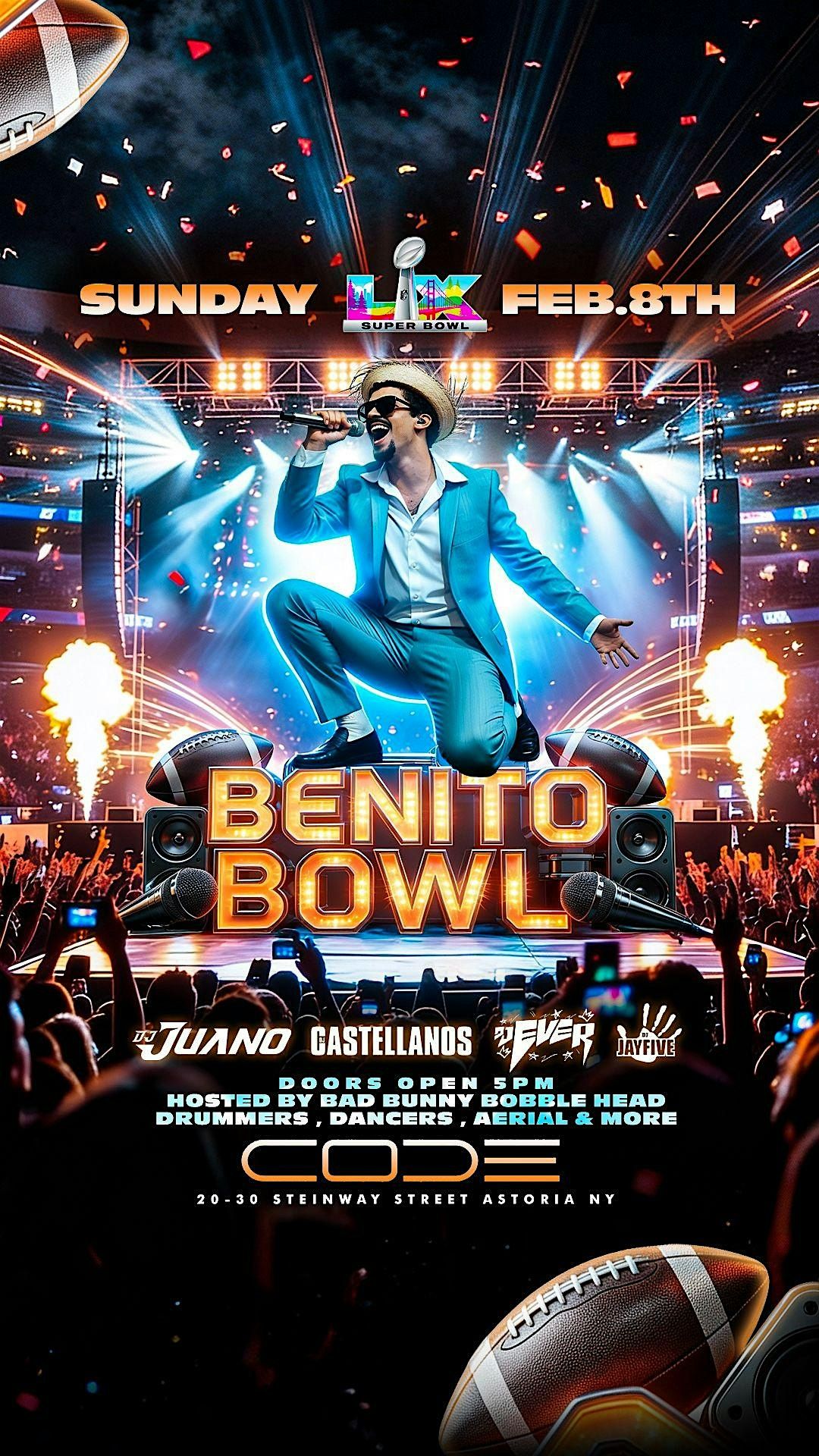 THE BENITO BOWL at CODE Astoria, CODE ASTORIA, Queens, 8 February 2026 ...